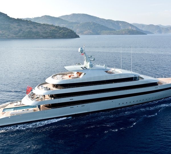 Delivery of mighty 101m Mega Yacht SYMPHONY by FEADSHIP — Yacht Charter ...